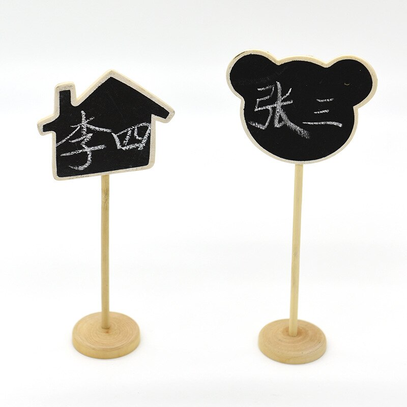 7Pcs/Set Mini Small Wooden Chalk Blackboard Weddin... – Vicedeal