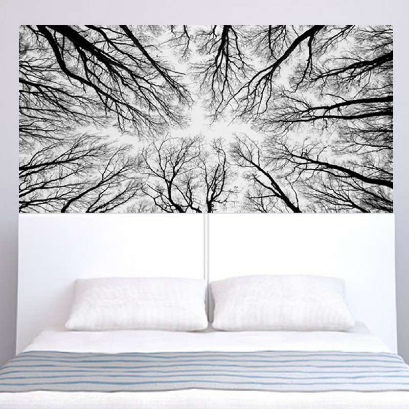 3D Headboard Wall Sticker Room Bedroom Wall Decal ... – Vicedeal