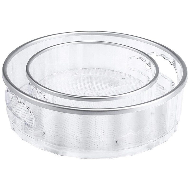 Lazy Susan Draaitafel Antislip Kast Pantry Onder-S... – Vicedeal