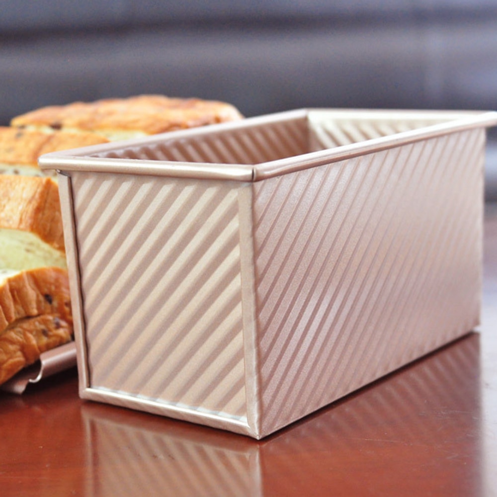 1pc Useful Carbon Steel Bread Loaf Pan With Cover ... – Grandado