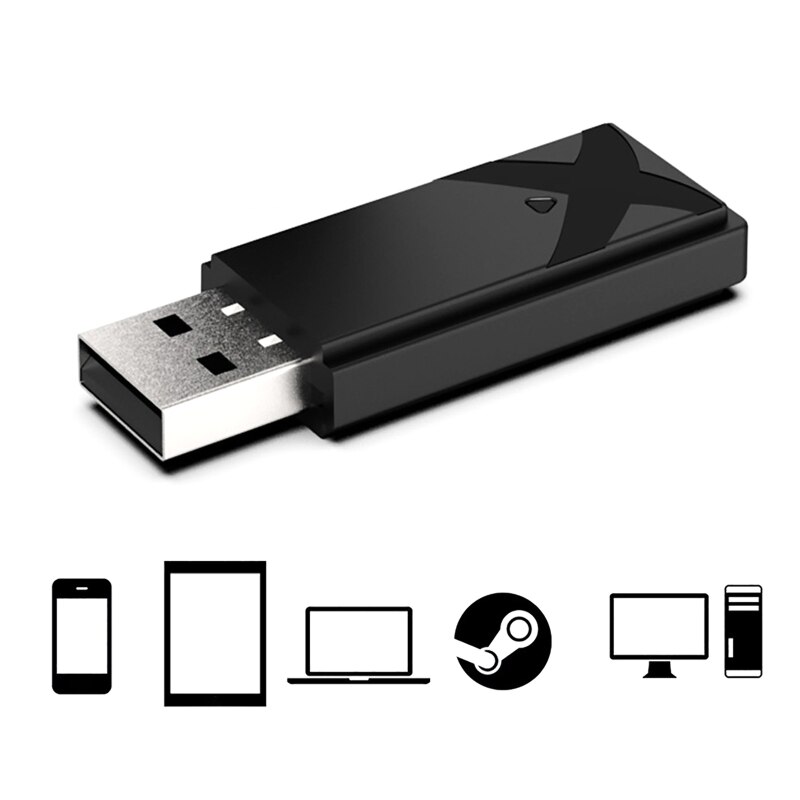 Wireless Controller Adapter Bluetooth Compatible U Grandado 3499