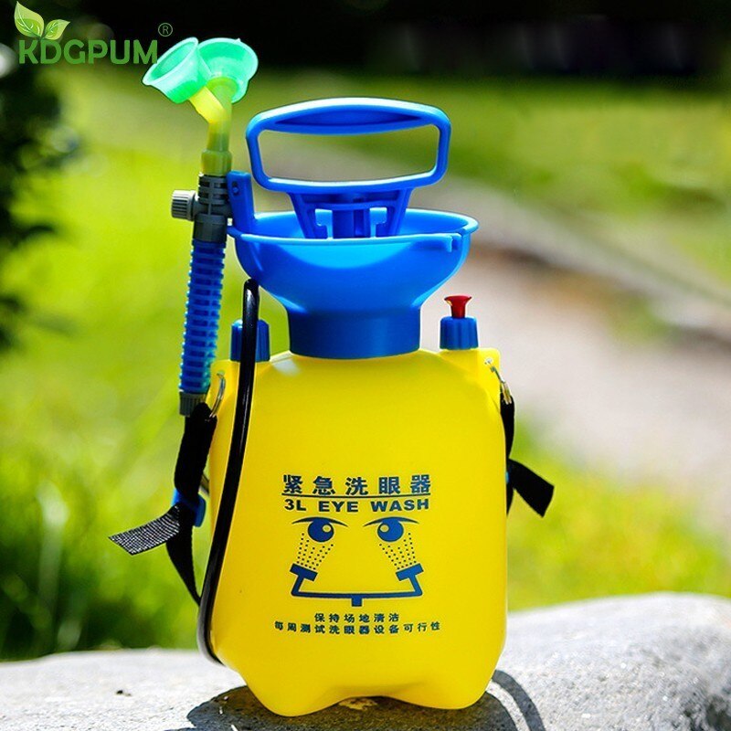 3/5/8L Capacity Portable Emergency Eyewash Double ... – Grandado