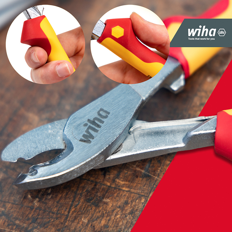 Wiha 43662 coupe-câble 1000V outil de coupe de fil... – Grandado