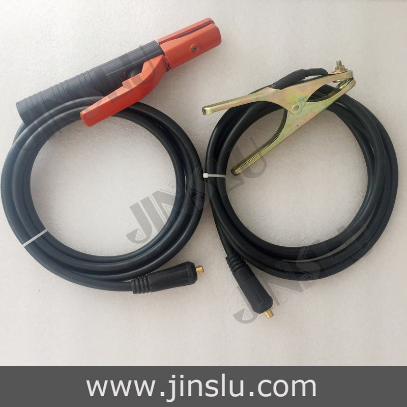 300A Electrode Holder Arc Welding Plug 35-50mm Lea... – Vicedeal