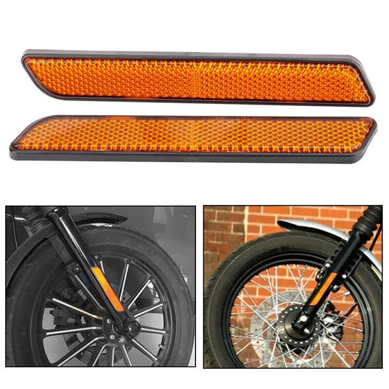 1Pair Motorcycle Front Fork Leg Reflectors Legs Sl... – Grandado