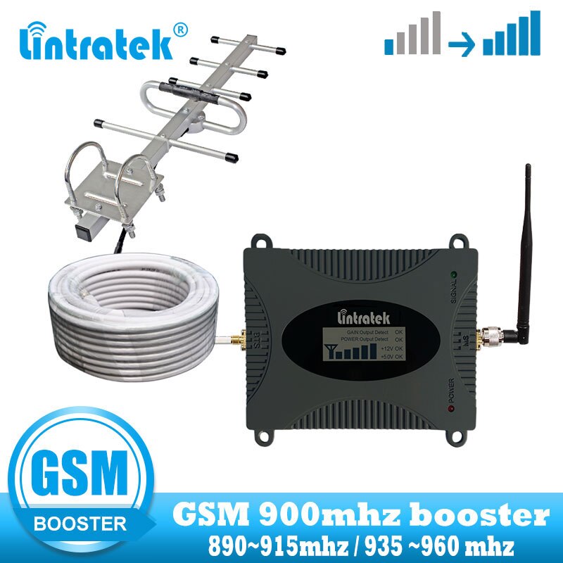 lintratek Mobile Cell Phone Signal Booster 2G GSM ... – Grandado