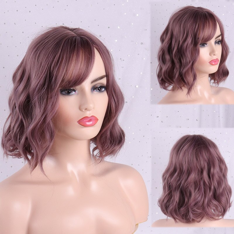 AZQUEEN Synthetic Hair Short Water Wave Available ... – Grandado