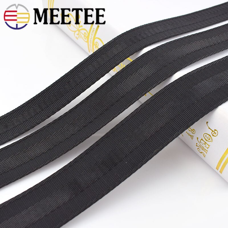 5Meters Meetee 25-38mm Polyester Nylon Webbing Str... – Grandado