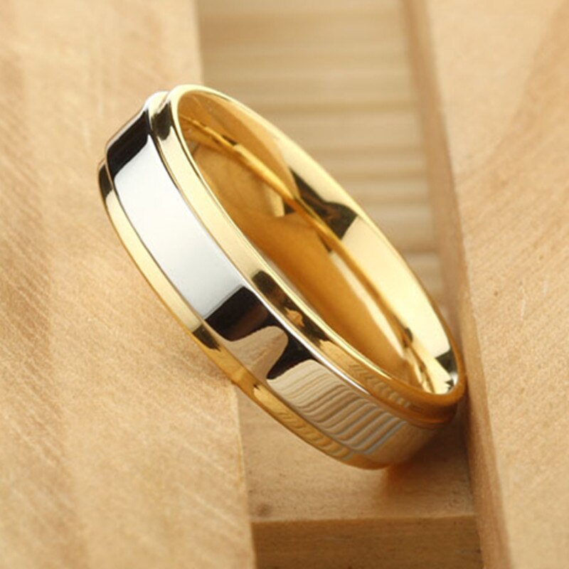 Anillo de boda de titanio de acero de 316 para hom... – Vicedeal