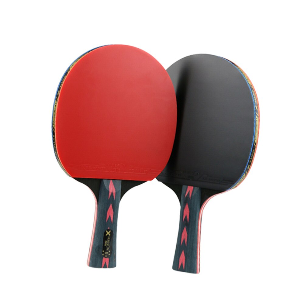 2pcs 5 Star Red Carbon Fiber Table Tennis Racket D... – Vicedeal