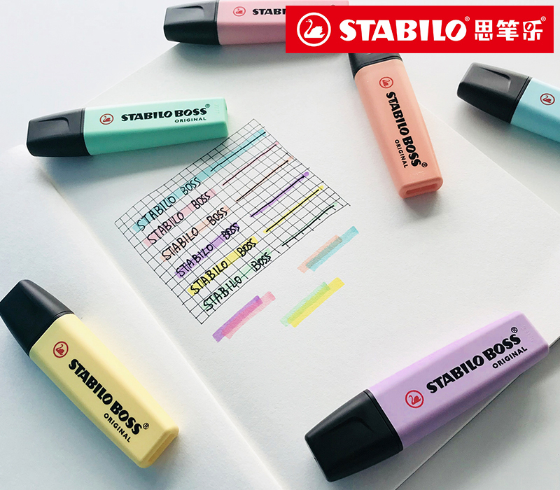 STABILO BOSS ORIGINAL Pastel Highlighter Pens and ... – Grandado