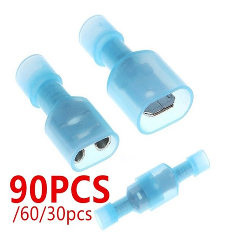 Nylon fully insulated spring terminals FDFN2-250 c... – Grandado