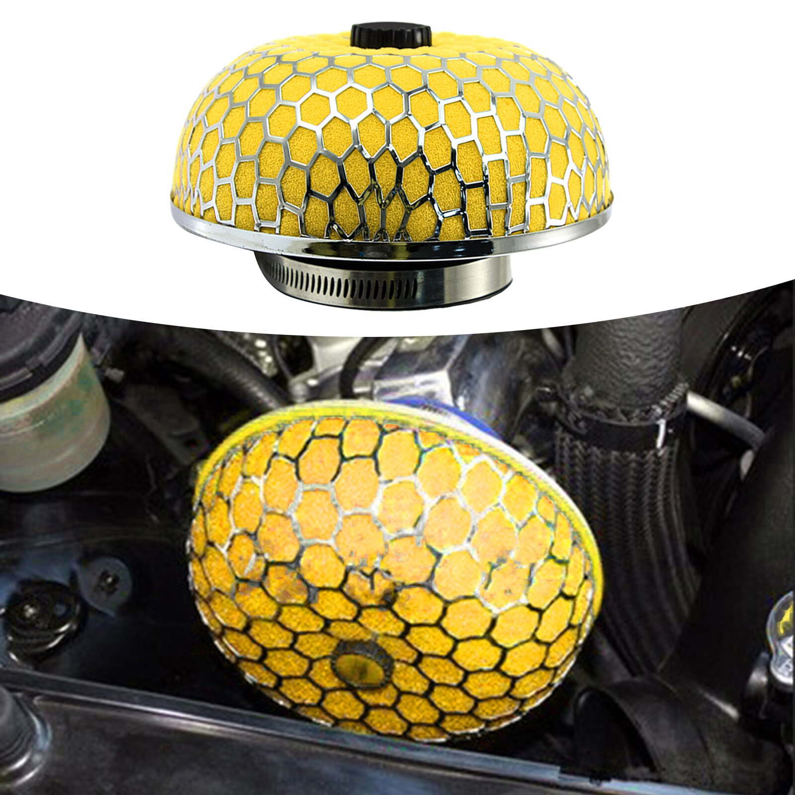 3' 76MM Air Filter Turbo/Cold/Short Ram Mushro... – Grandado