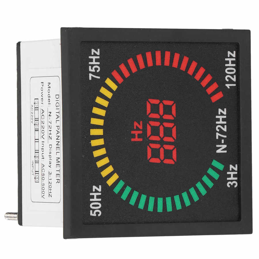 AC Frequency Meter N‑72HZ AC Frequency Signal Indi... – Grandado