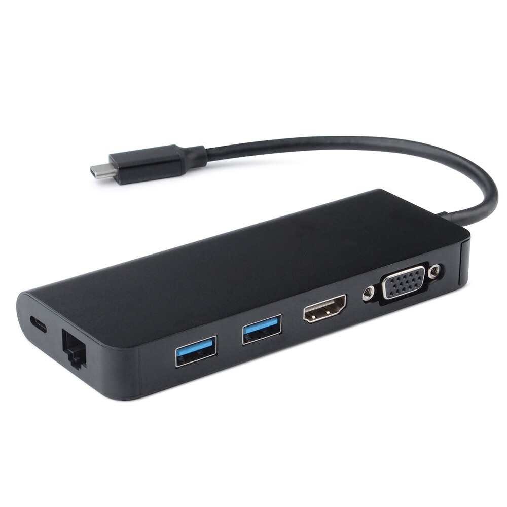 Adapter Usb C Naar Dual 3.0 Hub Hdmi Vga RJ45 Type... – Vicedeal