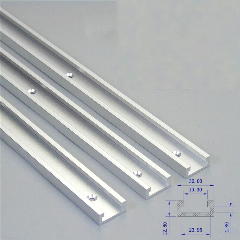Type-30 Woodworking T Track Slot 30-80cm Aluminium... – Grandado