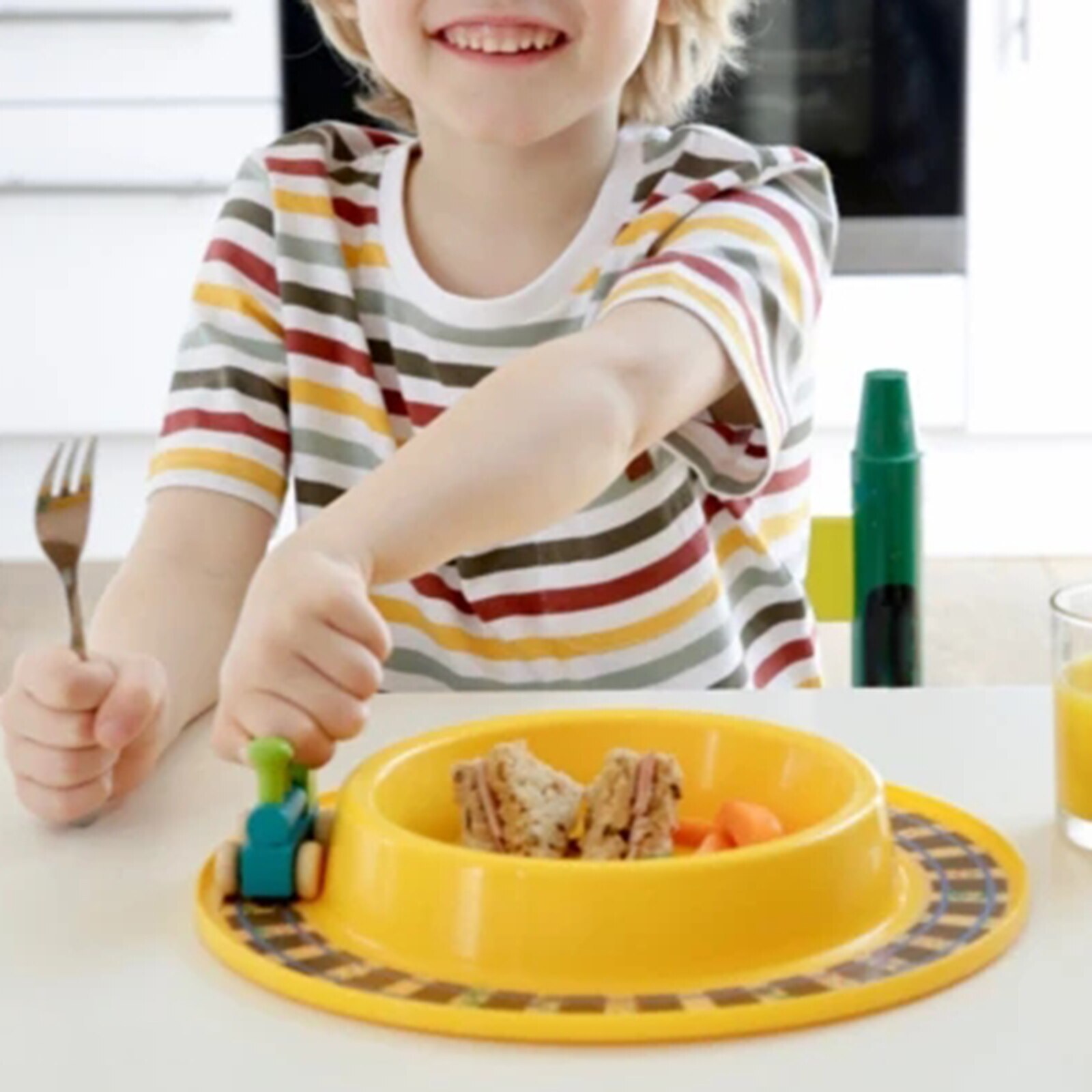 Kids' Car Plate Fun Dinner Plate Children Dinning ... – Grandado