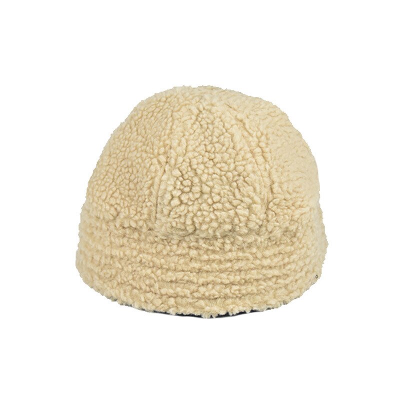 Faux Fur Winter Panama Hats Foldable Bucket Hats W... – Vicedeal