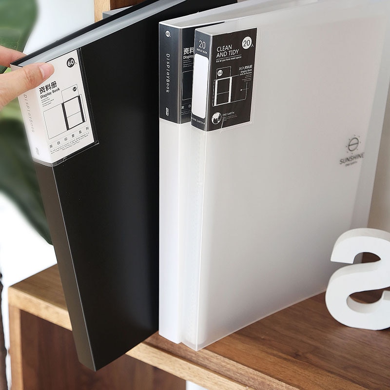 Korean Stationery 20 40 60 Layer A4 File Folder Do... – Vicedeal