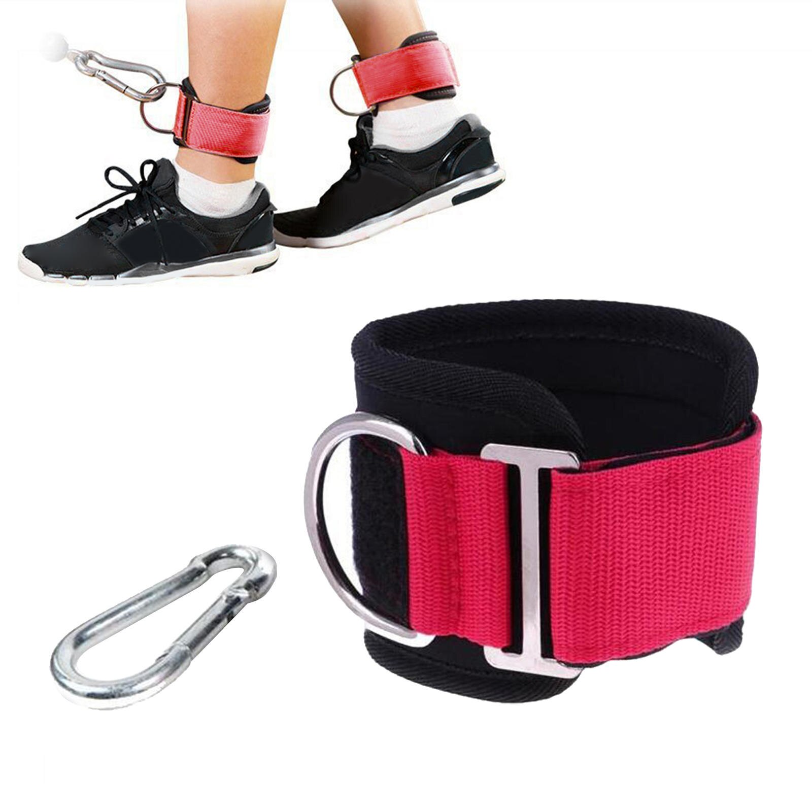 Ankle Fitness Strap Cable Attachment D-Ring for We... – Grandado