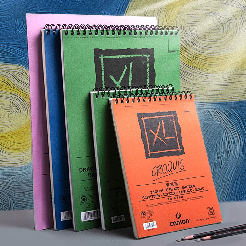 Libro de pintura creativa serie CANSON XL, 16K/8K/... – Vicedeal