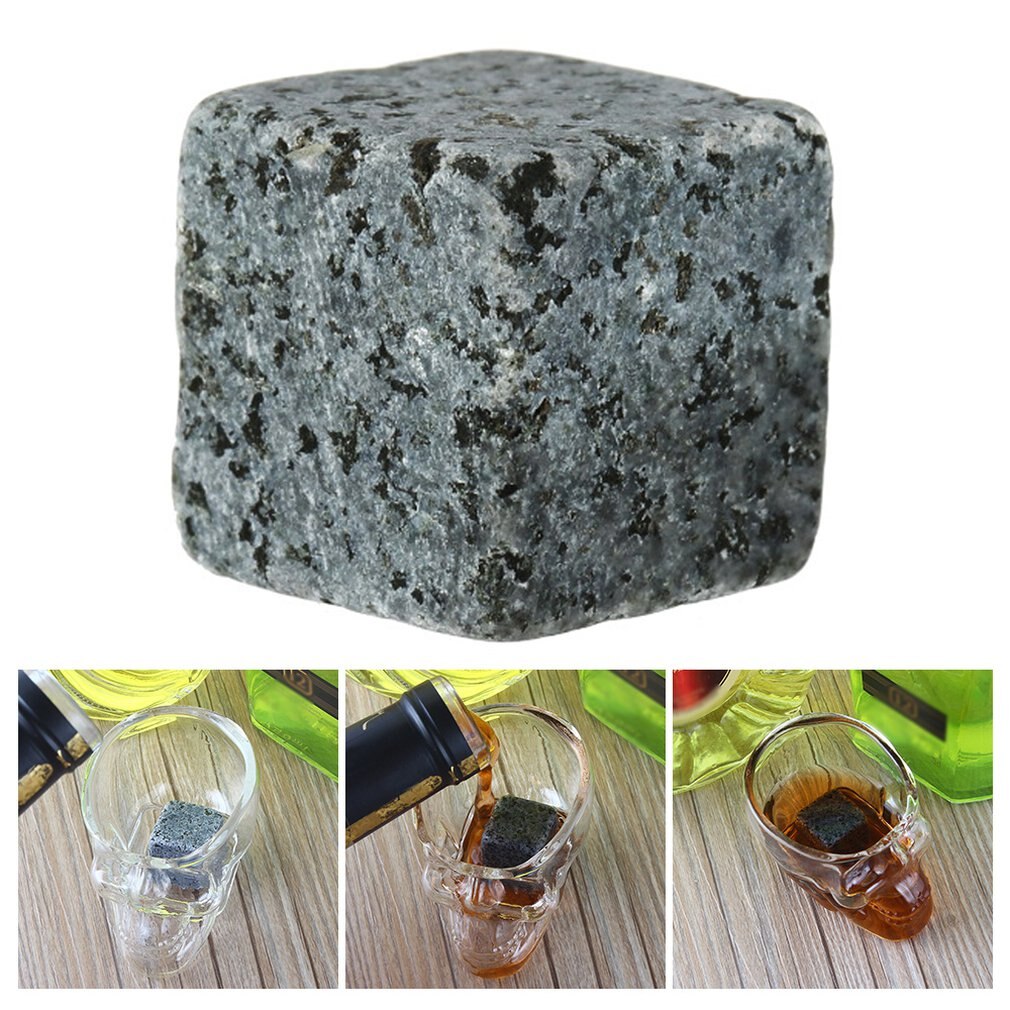 1pc Natural Whiskey Cooling Stones Sipping Ice Cub... – Grandado