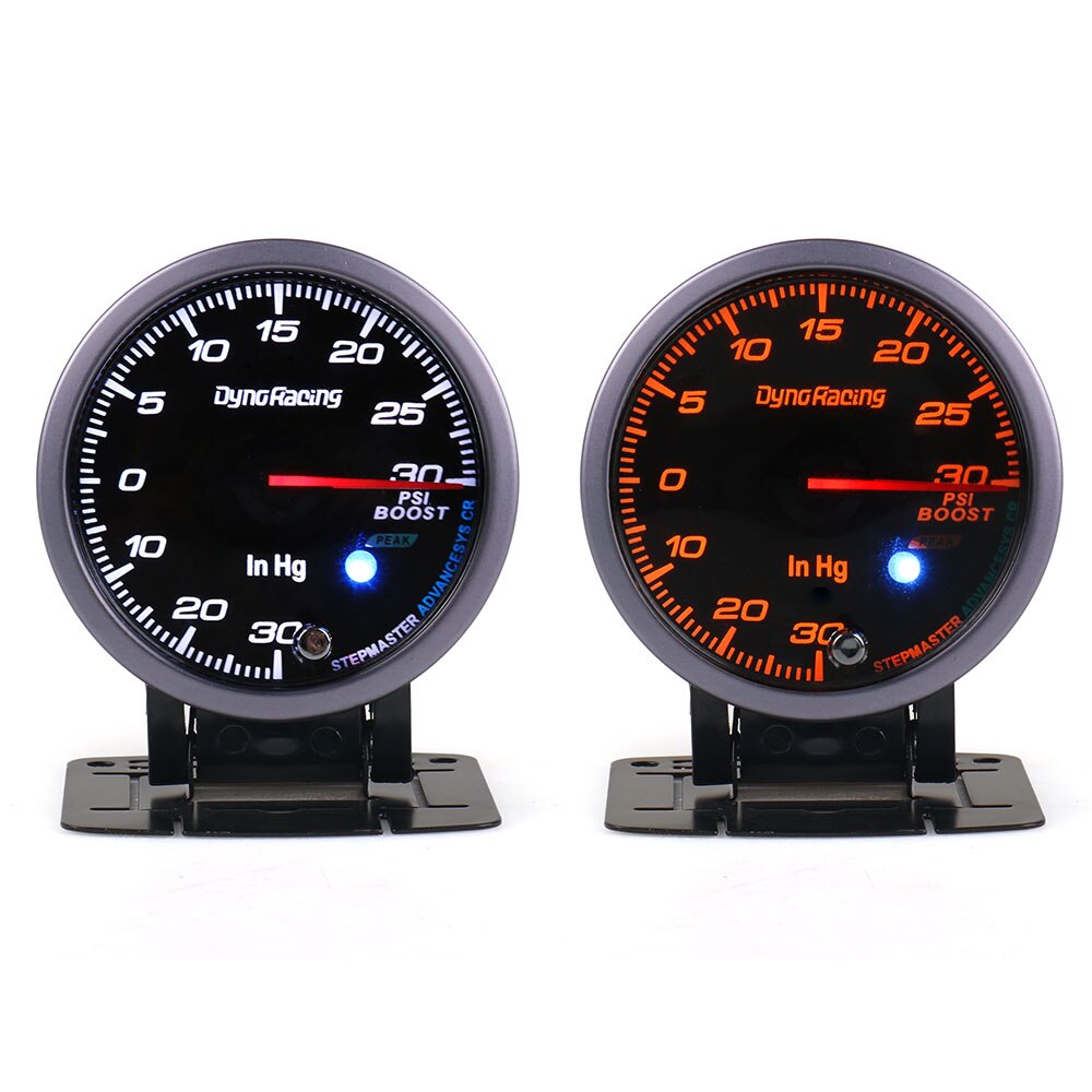 Dynoracing 60 MM Auto Turbo Boost Gauge 30PSI + Ve... – Vicedeal