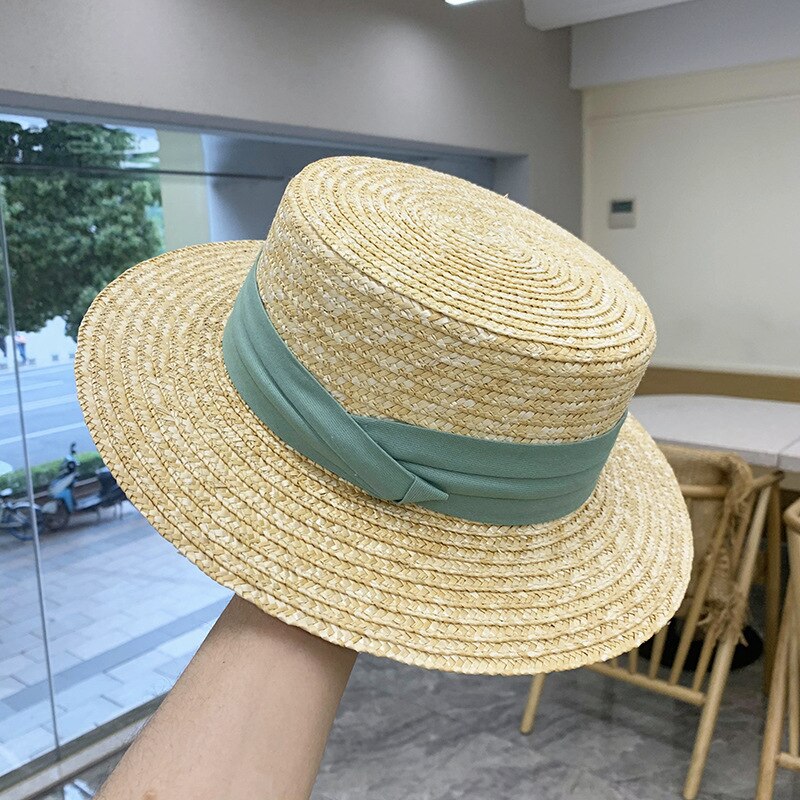 Zomer Hoeden Voor Vrouwen Straw Wide Brim Zonnesch... – Grandado