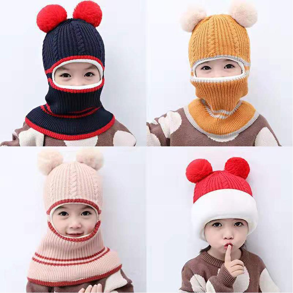 Children's Hats Fall And Winter Plus Fleece An... – Grandado