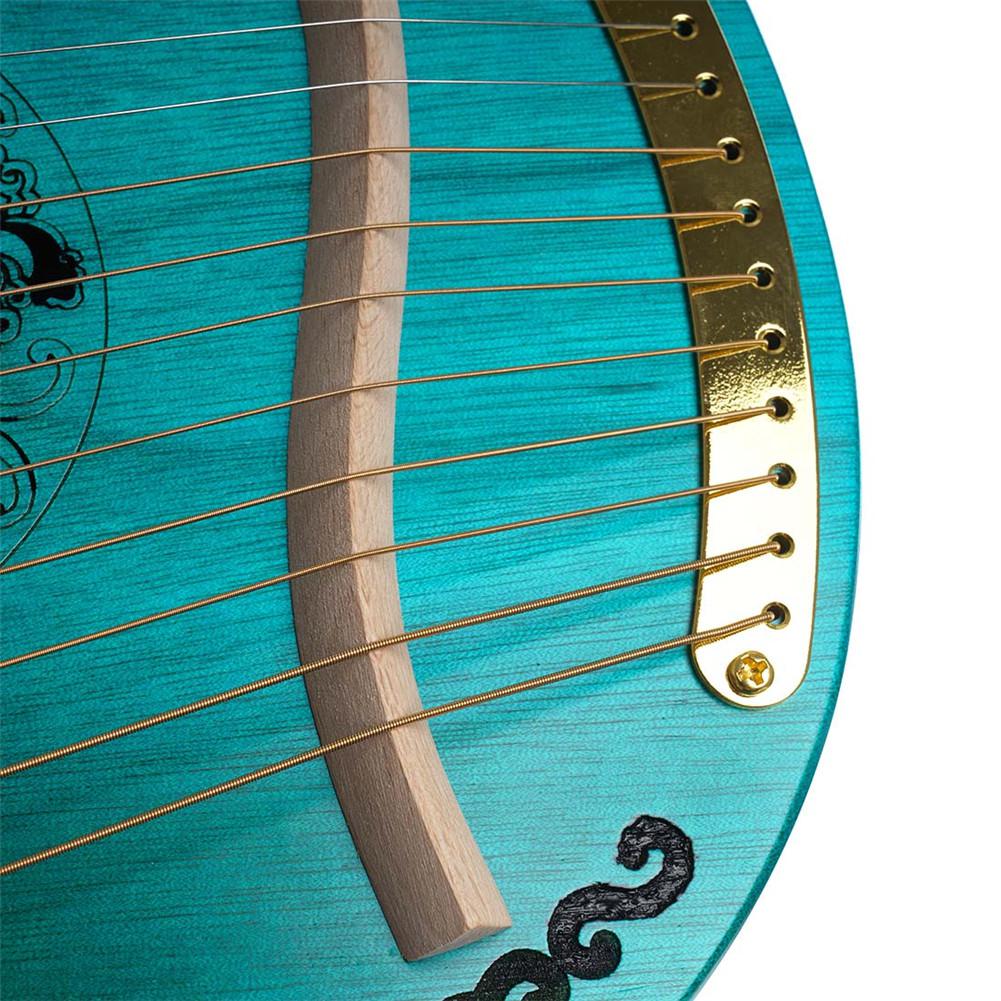 Muslady Lyre 16 String Harp Portable Mahogany 16 N... – Grandado