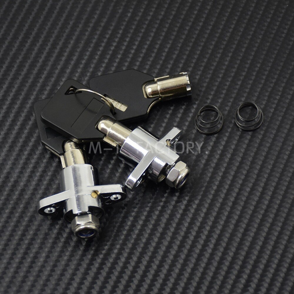 Motorcycle Hard Saddlebag Lock 3 Keys Set Black Fo... – Grandado