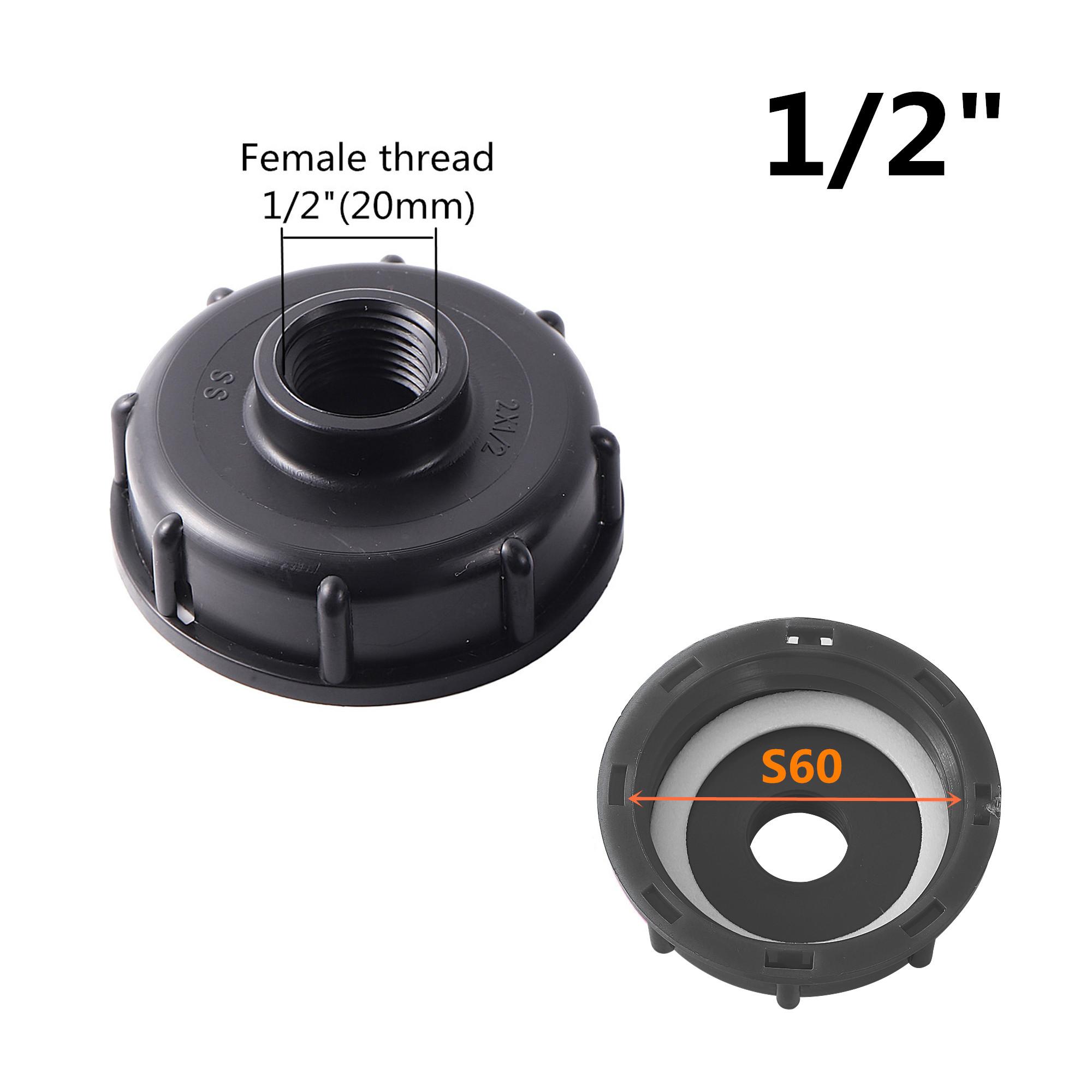 IBC Tank Adapter Discharge Replacement Valve Garde... – Vicedeal