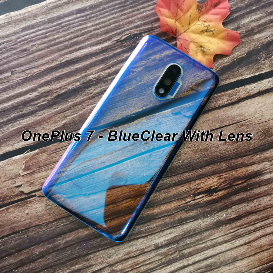 Clear Back Glass Cover Voor Oneplus 7 7T Pro Batte... – Grandado