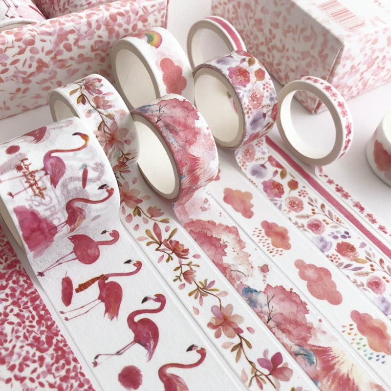 8 Stks/set 6 Kawaii Papier Lijm Afplakband Briefpa... – Grandado