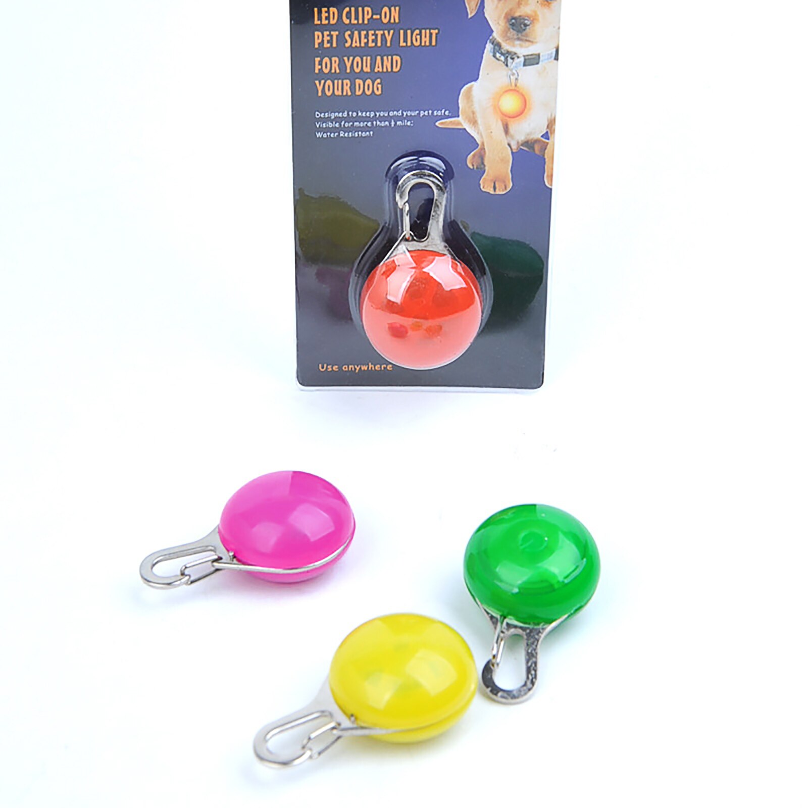 Night Safety LED Flashlight Pet Pandent Glow In Th... – Vicedeal