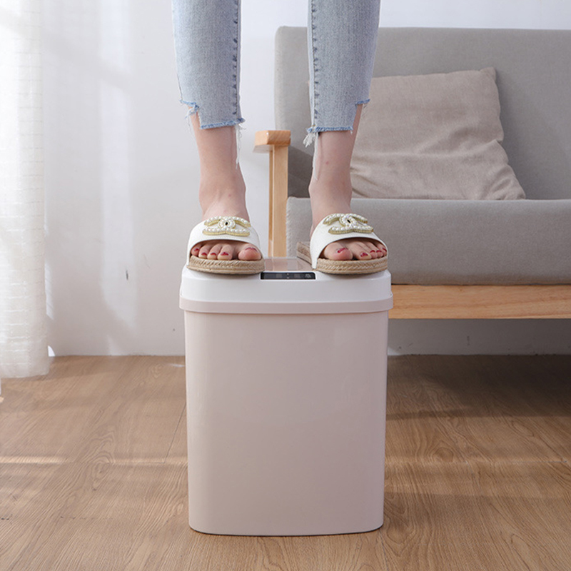 16L Smart Trash Can Smart Sensor Trash Bin For Kit... – Grandado