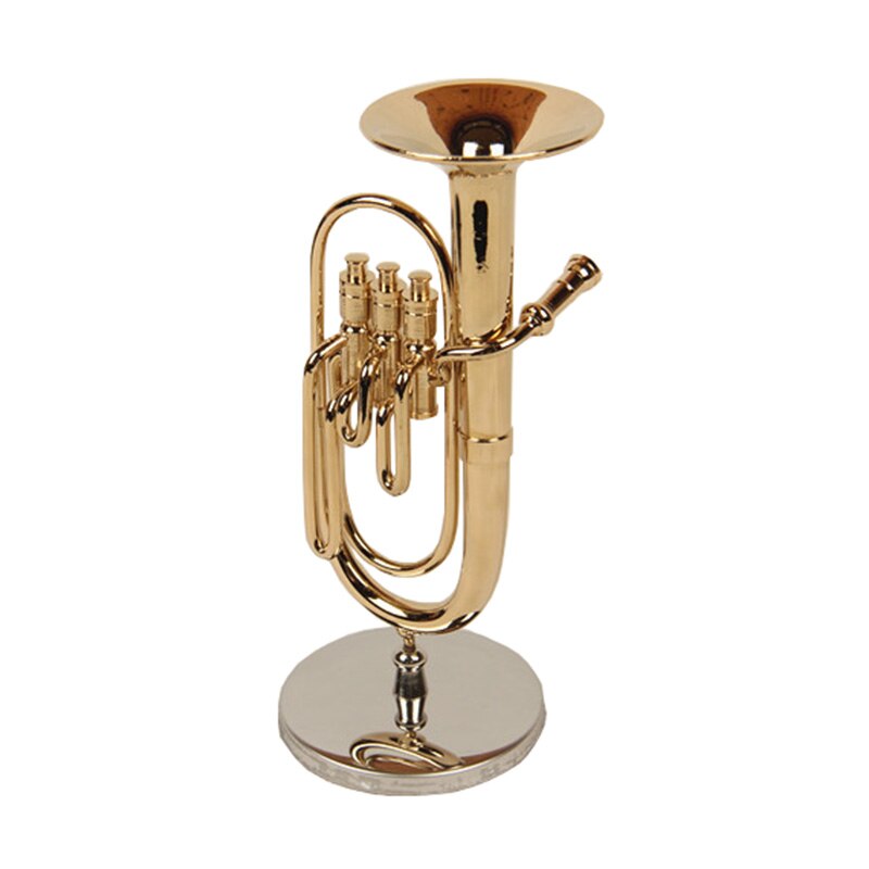 Euphonium Model Copper Gilded Musical Instrument M... – Grandado