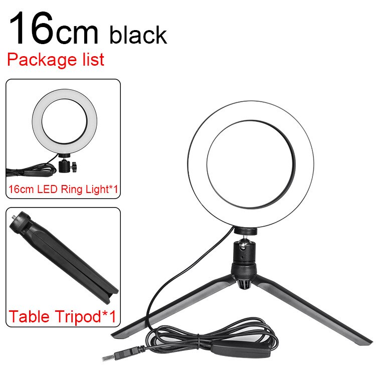 10 Inch Photography Ring Light Phone Desktop Live ... – Vicedeal