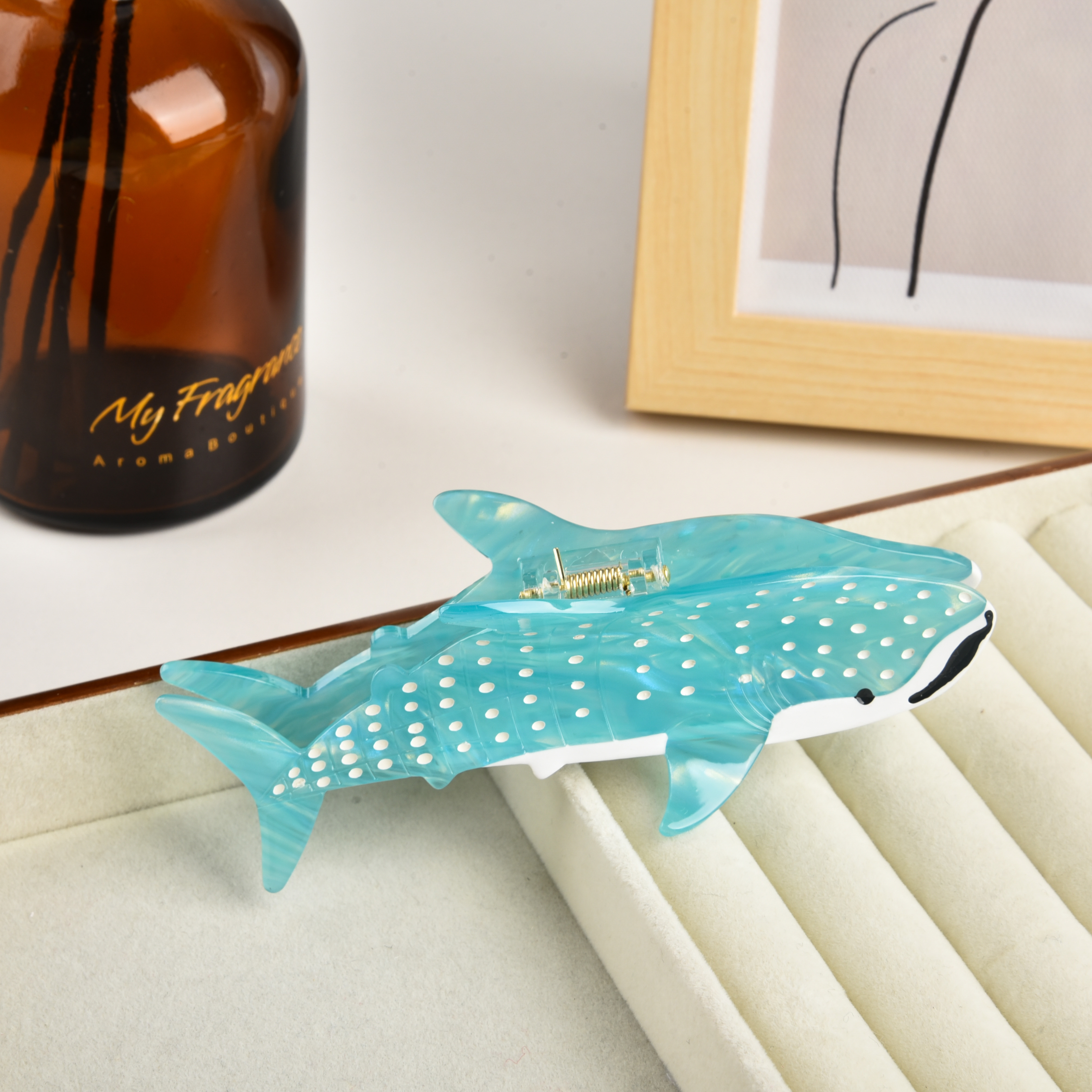 Muweordy Animal Grab Hair Clip Marine Shark Hair C... – Grandado
