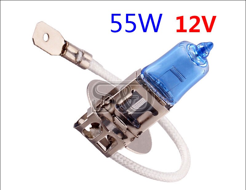 2 stücke H3 55W 12V Super Helle Weiße Lichter Halo... – Vicedeal