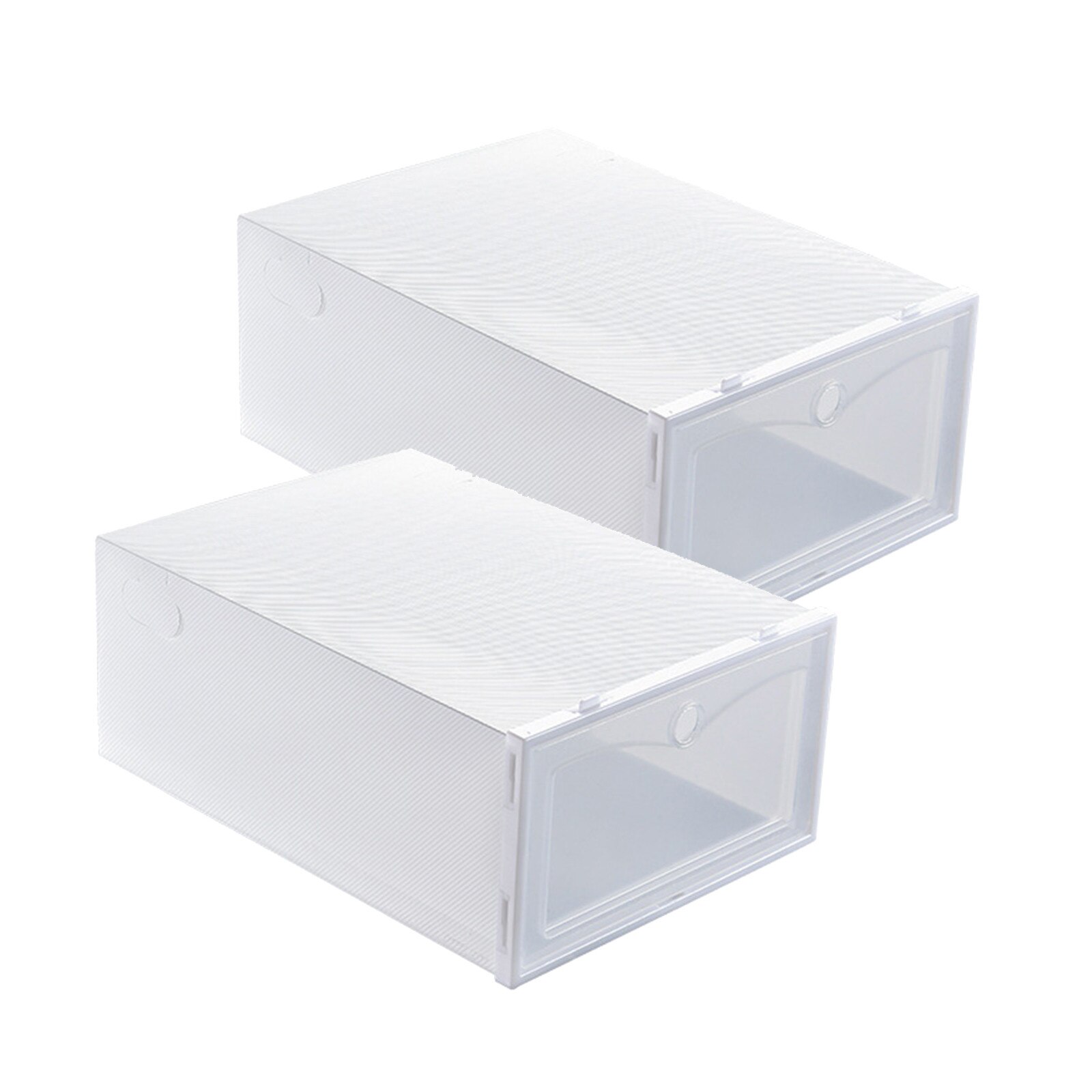 Simple Organizers Foldable Clear Shoes Storage Box... – Vicedeal