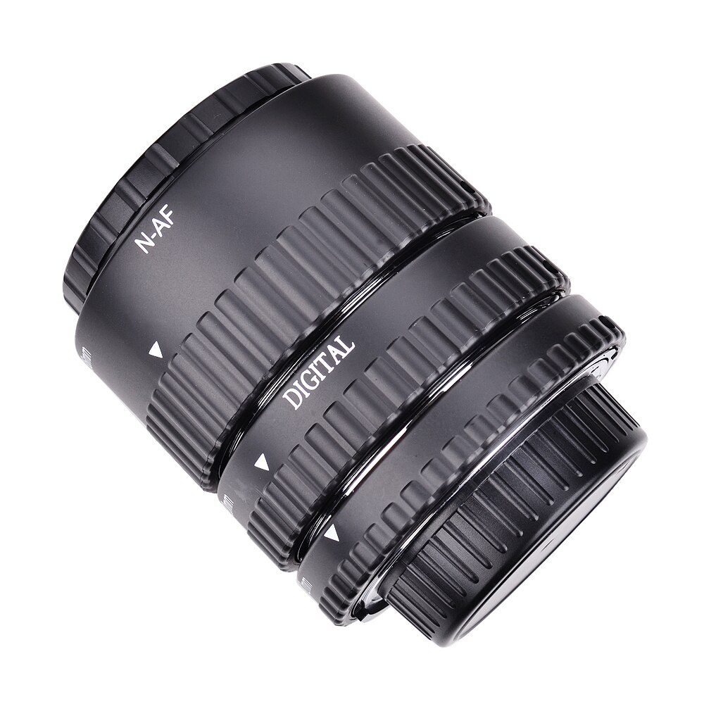 Meike Auto Focus Metal AF Macro Extension Tube Set... – Vicedeal