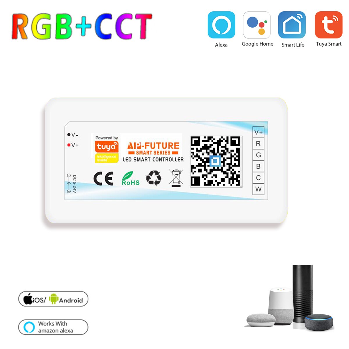 5M 10M Tuya Smart Leven App Wifi Controller DC12V ... – Vicedeal
