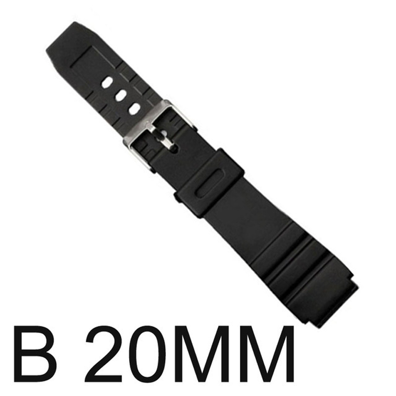 Rubber Watch Strap for Casio Watch Band Electronic... – Grandado