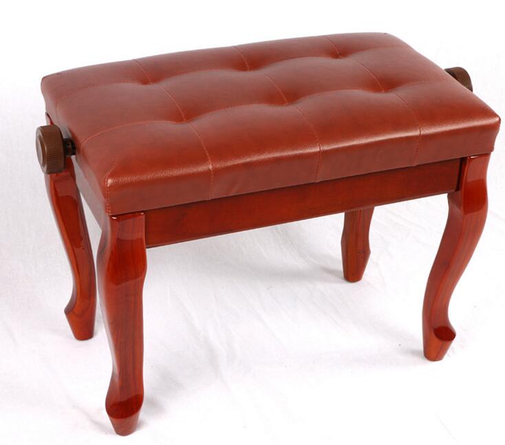 Single solid wood lifting piano stool pu leather s... – Vicedeal