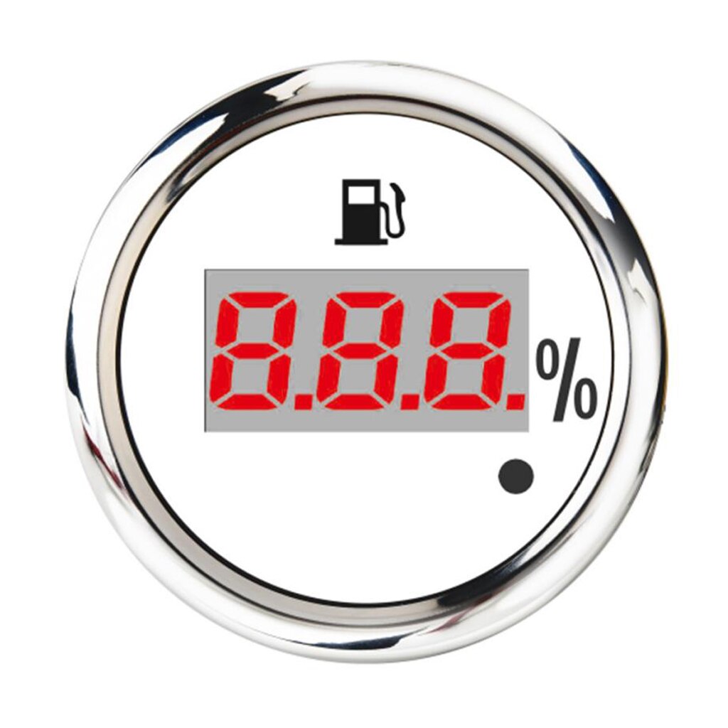 Electronic Digital Fuel Gauge LED Display Dimmer W... – Vicedeal