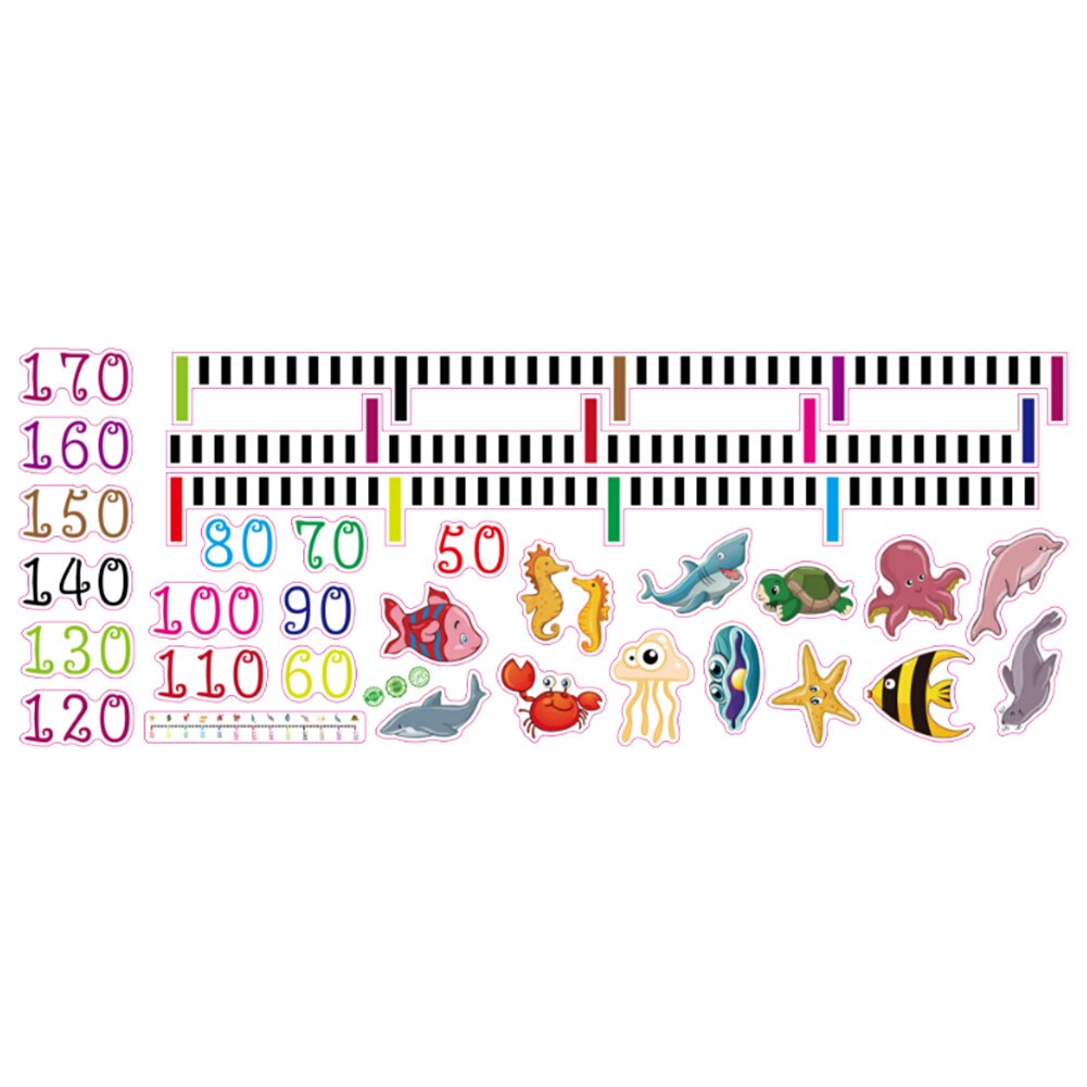 Child Height Measure Wall Sticker Height Meter Wal... – Grandado