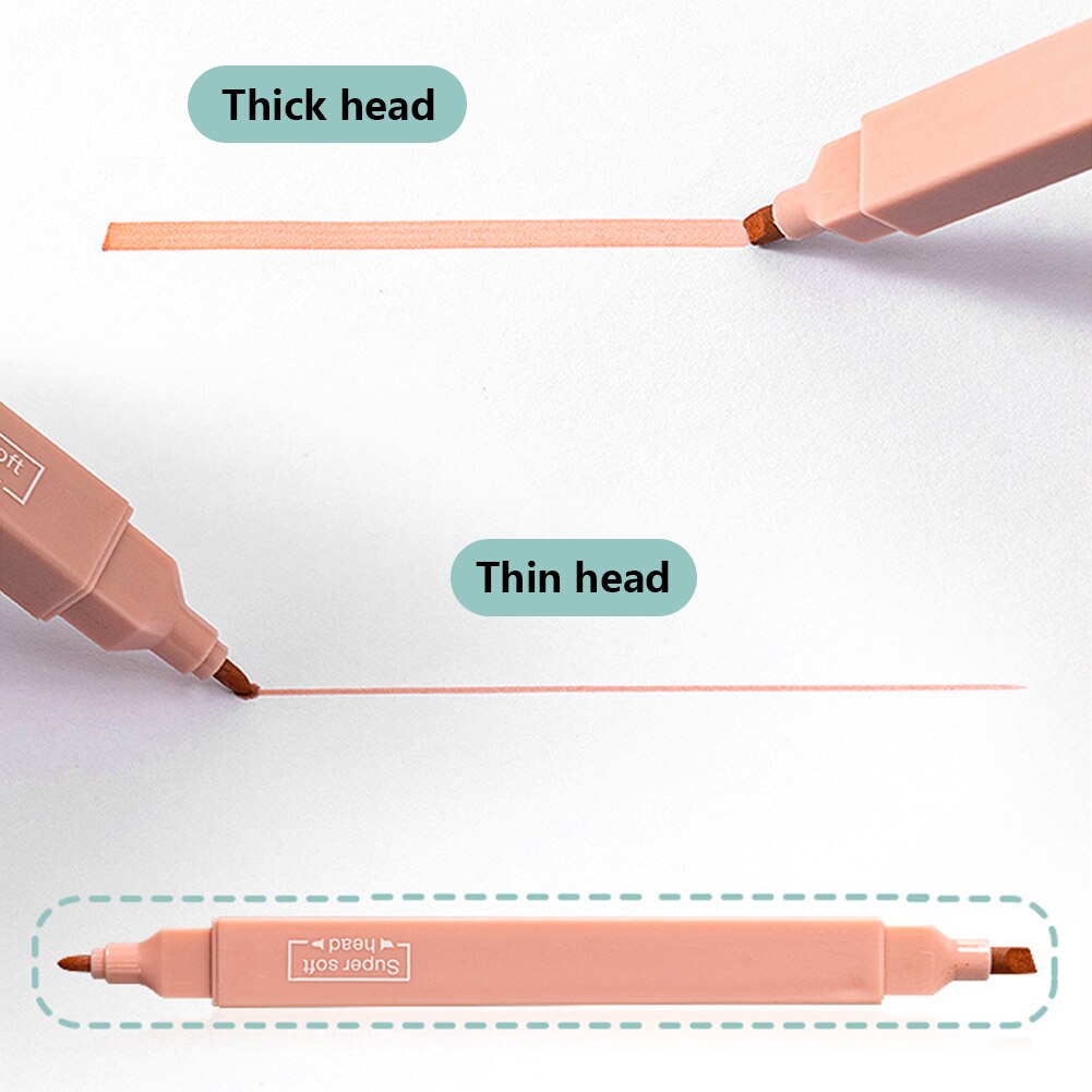 6Colors/Set Highlighter Candy Color Marker Pen Mul... – Grandado