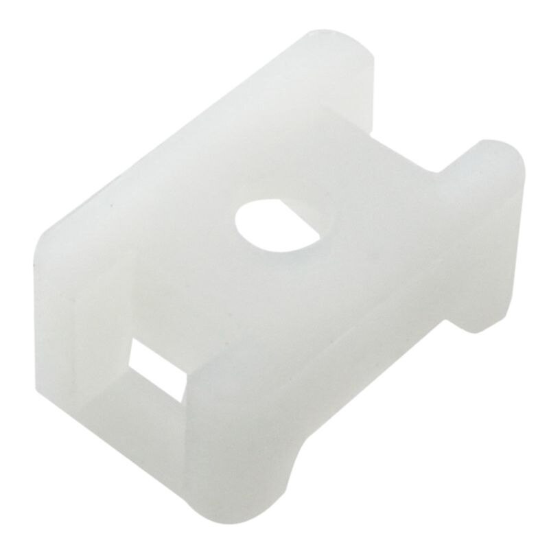 4.5mm Cable Tie Mount Wire Buddle Saddle Type Plas... – Grandado