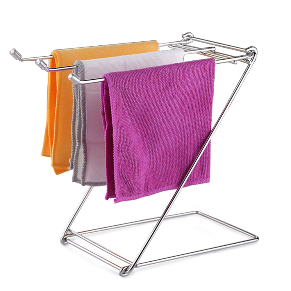 Rags Towel Rack Rustproof Holder Bathroom Daily Li... – Grandado